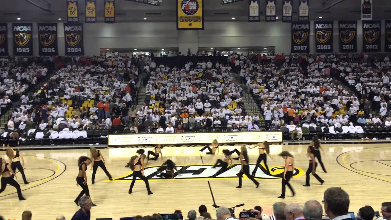 2014-2015 VCU Dance Team "Burnin Up" Halftime - YouTube