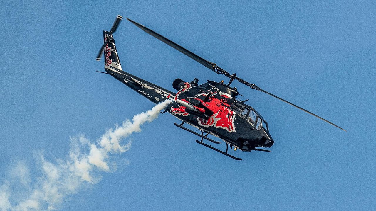 Bell 209/AH-1F Cobra - The Flying Bulls helicopter, Siegfried "Blacky ...