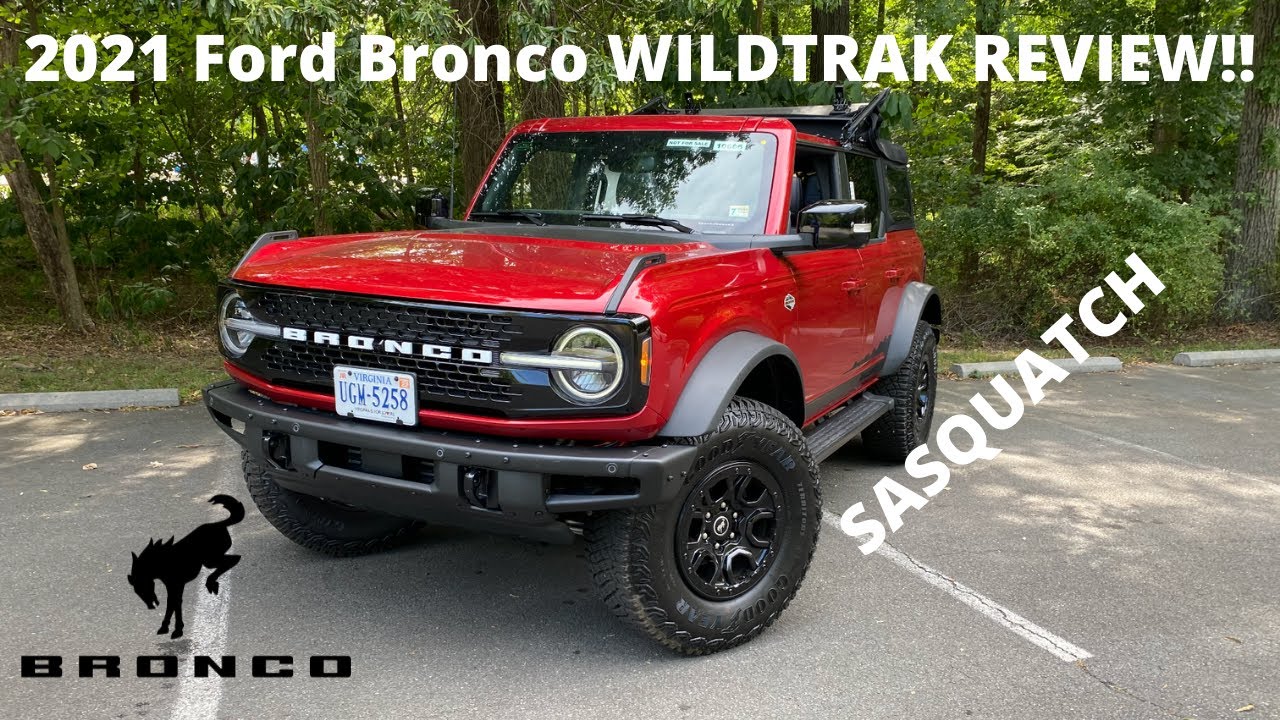 2021 Ford Bronco - REVIEW and DRIVE! WILDTRAK 4 DOOR! - YouTube
