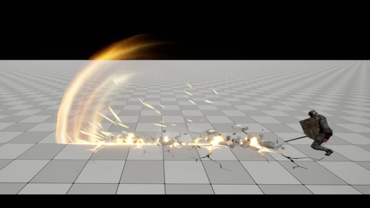 FX Sword Slash - Unreal Engine 5 - YouTube