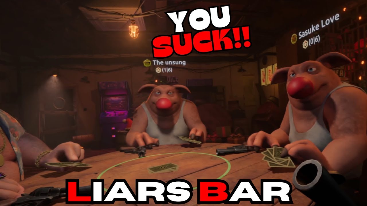 Liars bar - first new ranked game gave my best lie and this happened ...