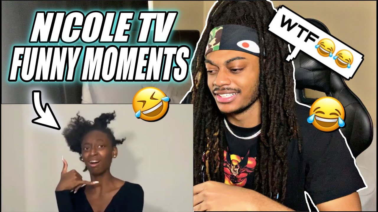 NICOLE TV FUNNY MOMENTS | REACTION - YouTube
