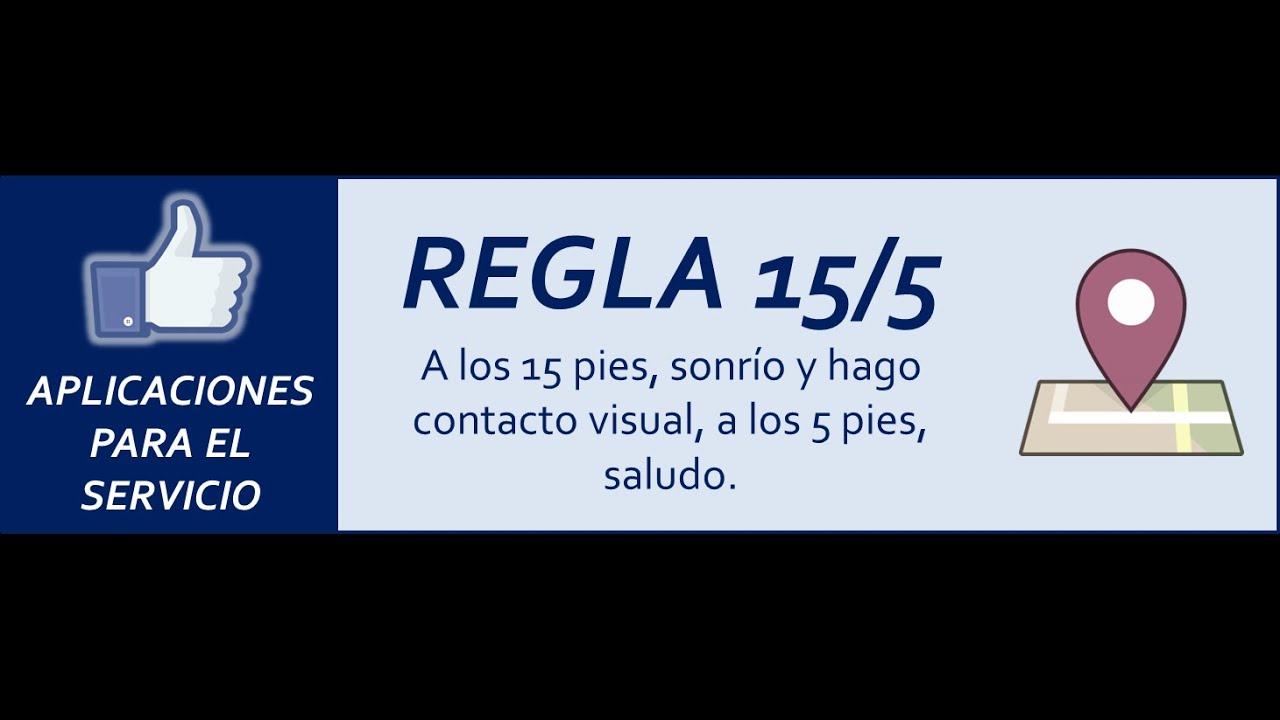 Paso 1 del servicio - Regla 15/5 - YouTube