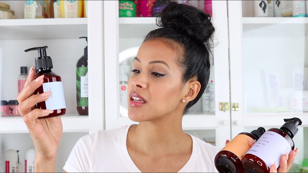 I tried CUSTOM Curly Hair Products - YouTube