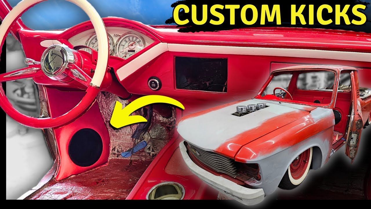 Building custom kick panels - YouTube