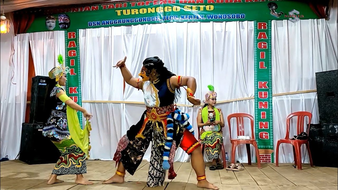 Tari Lengger Topeng Criping Kuning - YouTube