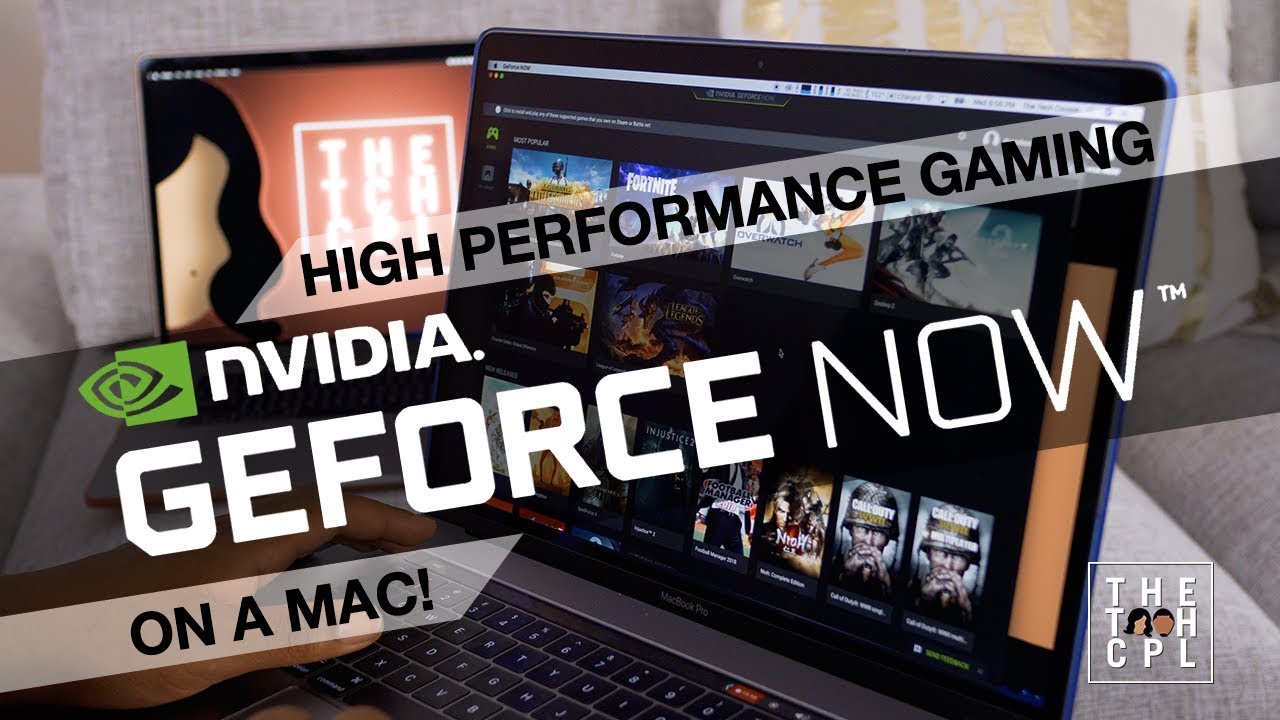 Gaming on a Macbook or iMac? Check out GeForce Now from nVidia! - YouTube