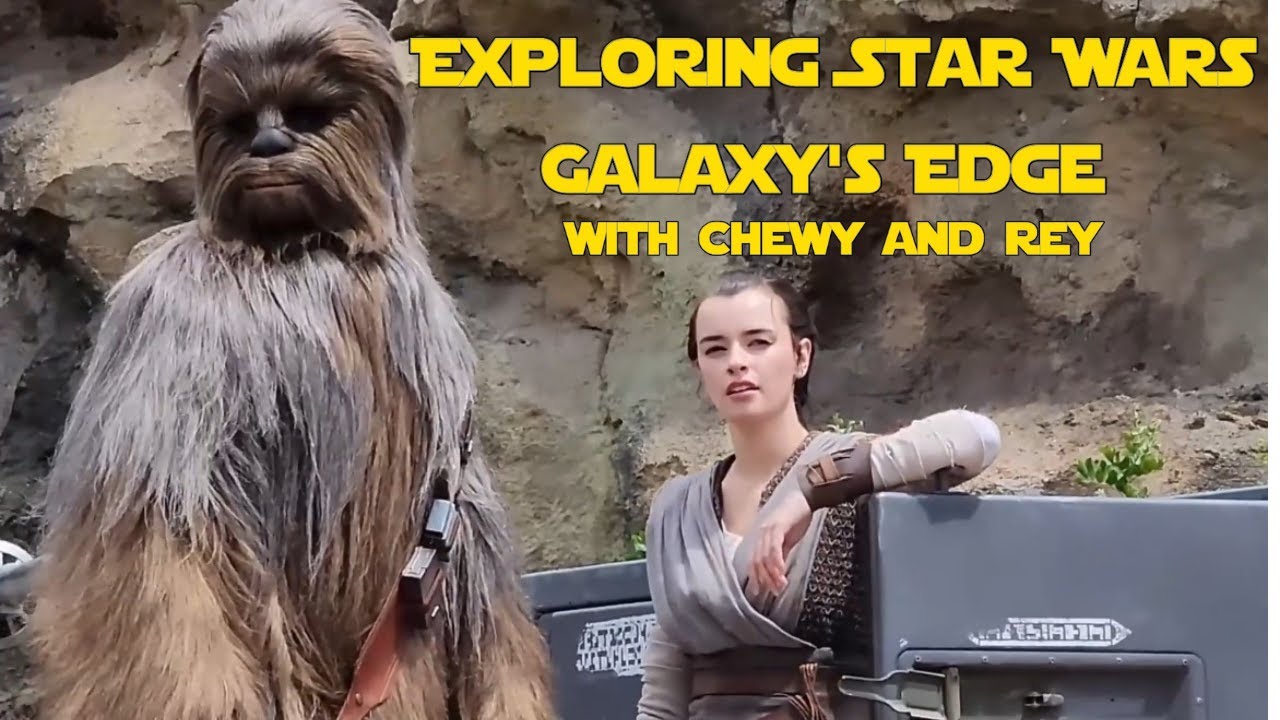 Step into the Star Wars Universe: Interact with Chewbacca & Rey at ...