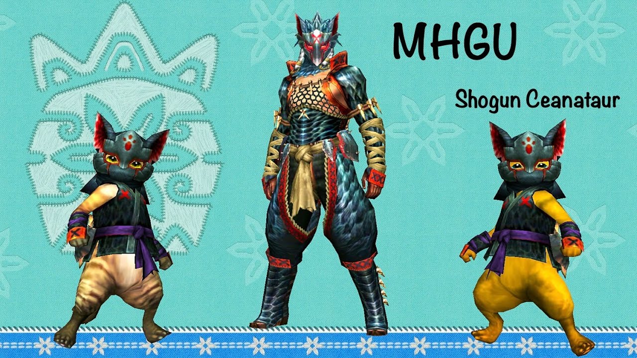 Monster Hunter Generations Ultimate Shogun Ceanataur Valor Gunlance ...