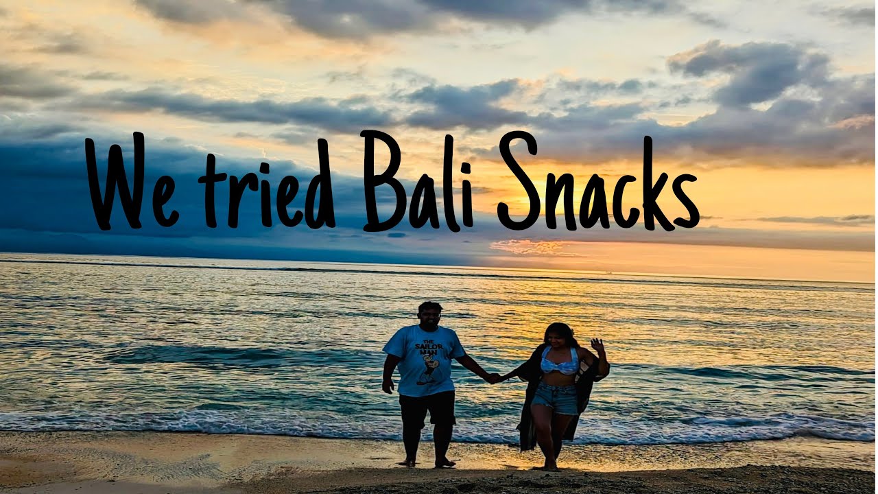 Trying bali snacks| Bali Indonesia| Chacha peanuts| Oreao biscuits ...