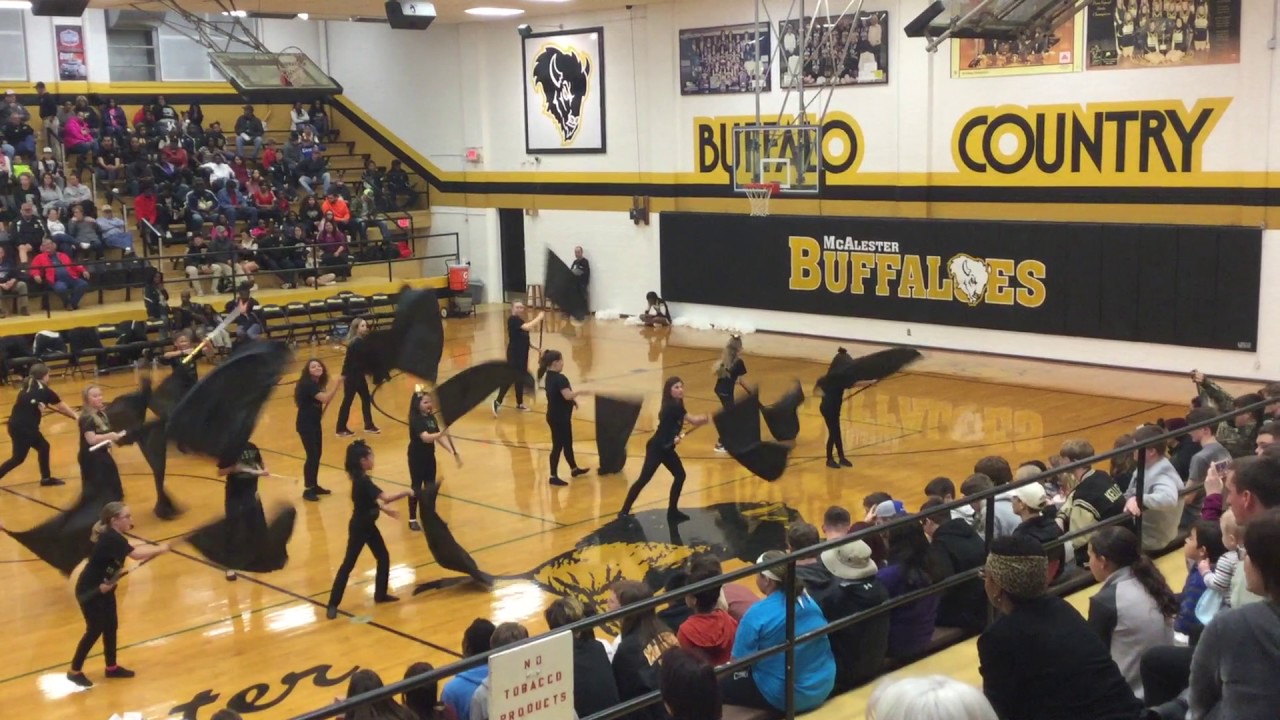 The First Color Guard Show - YouTube