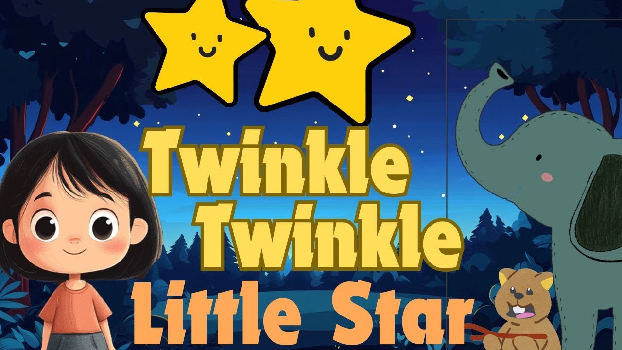 Twinkle Twinkle Little Star | Fun Nursery Rhymes for Kids | Soothing ...