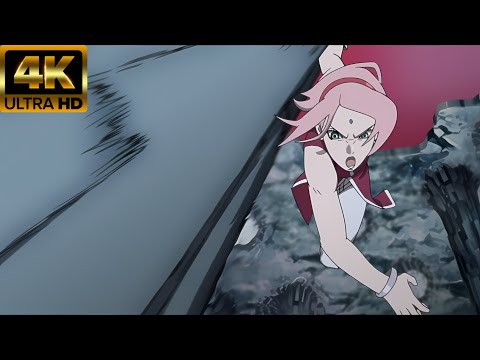 Sakura vs Shin 4K - Boruto