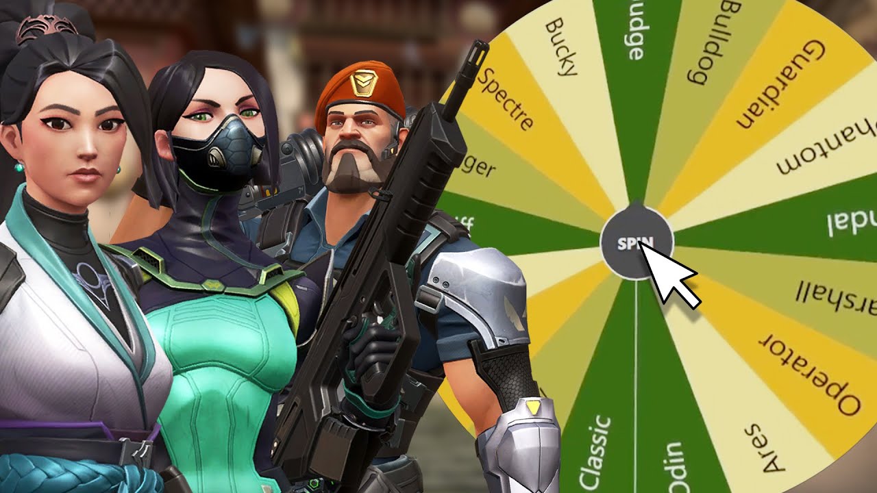 VALORANT But Our Guns Are RANDOM | Valorant Challenge - YouTube