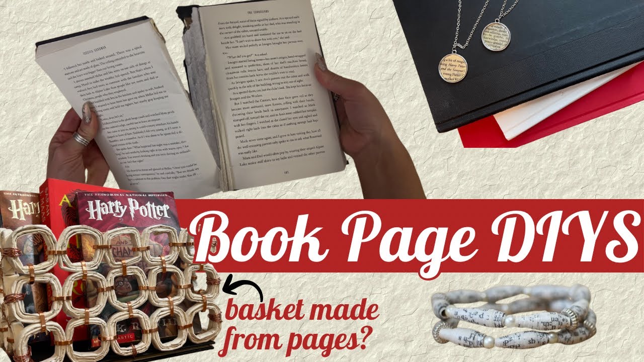 Turning Pages into Masterpieces (would you destroy a book for a diy ...