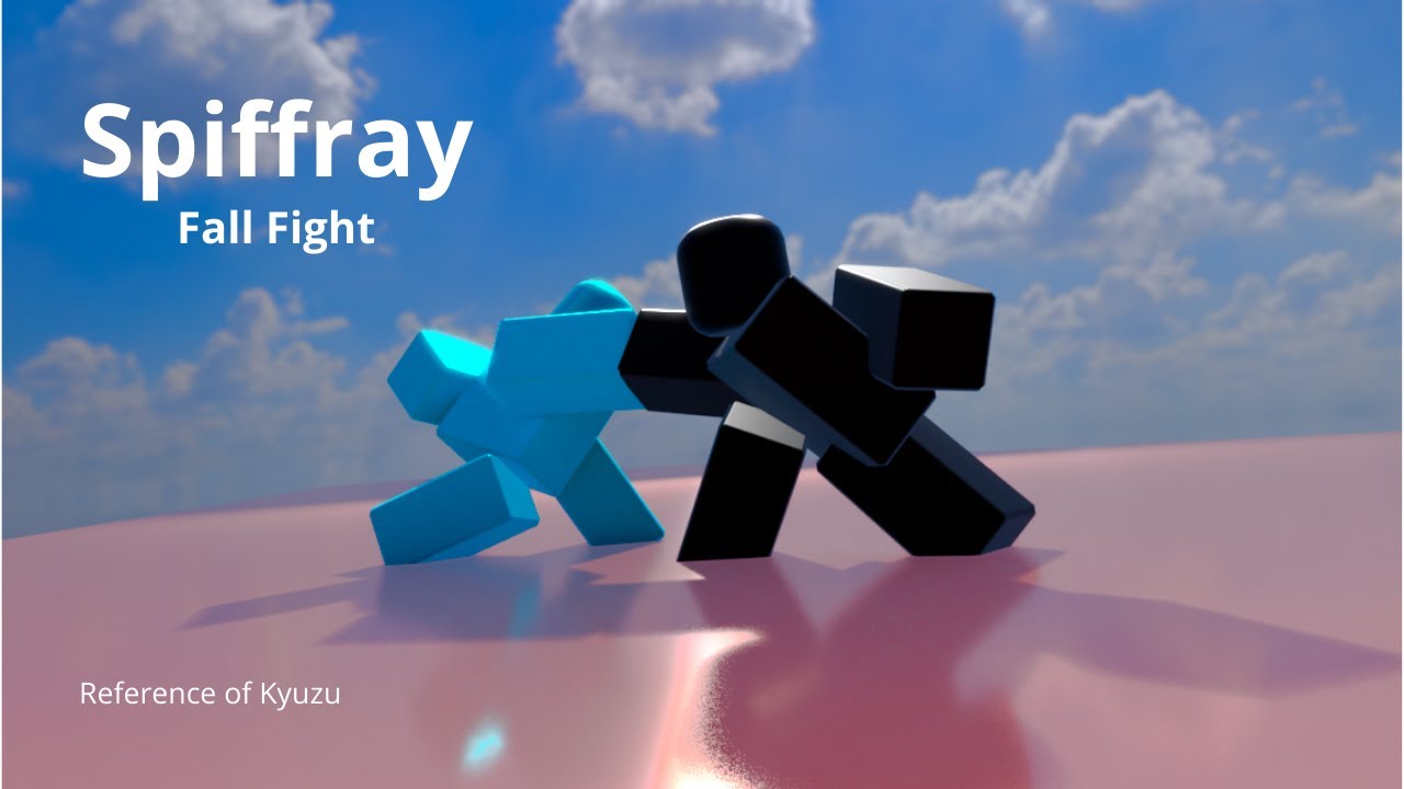 Fall Fight (Roblox Animation) - YouTube