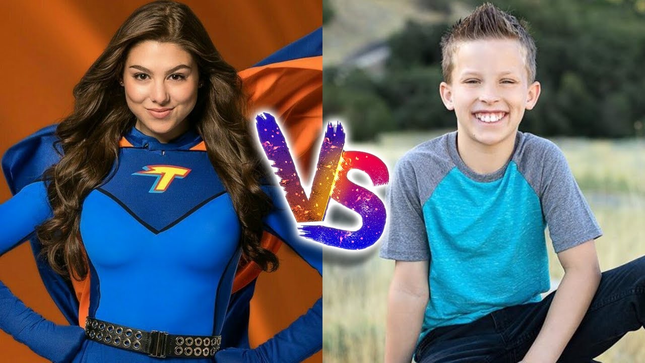 Kira Kosarin ( Phoebe Thunderman) Vs Paxton Myler (Ninja Kidz) 🔥 ...