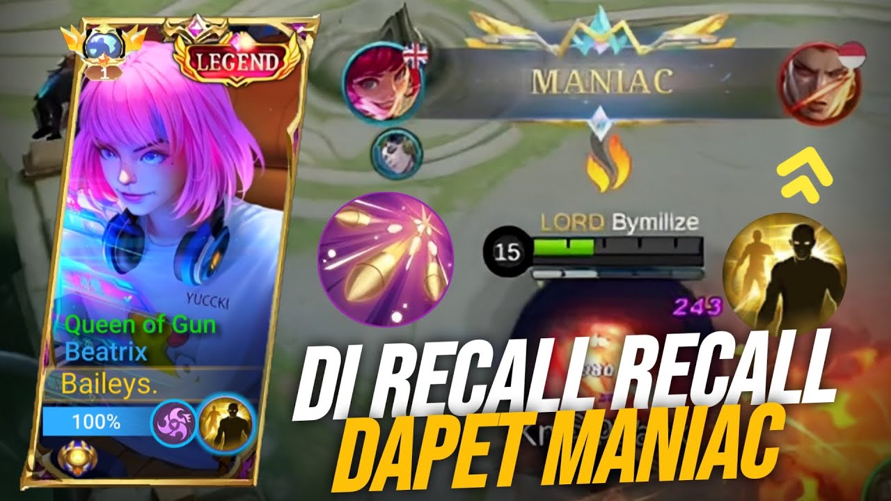 BEATRIX BARBAR! DI RECALL RECALL DARI DALEM TURRET? KITA FLICKERIN ...