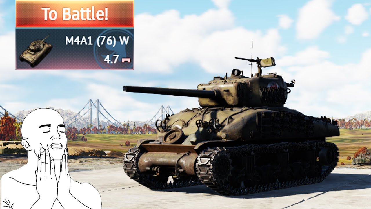 I love .50cal (M4A1 (76) W) - War Thunder #150 - YouTube