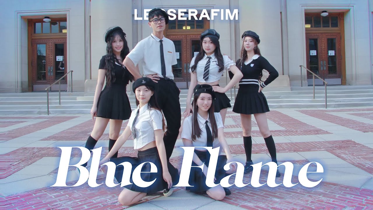 [KPOP IN PUBLIC]LE SSERAFIM - Blue Flame Dance Cover by Moli 茉莉舞团 ...