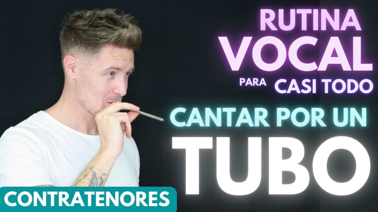 CANTAR POR UN TUBO | RUTINA VOCAL PARA CASI TODO | 10 Ejercicios ...