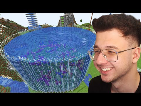 minecraft'ta EN BÜYÜK akvaryumu yaptım! - Bölüm 24