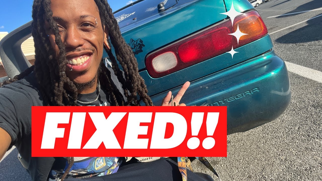 How To Replace a Tail/Brake Light in Less than 5 Minutes!(95 Acura ...