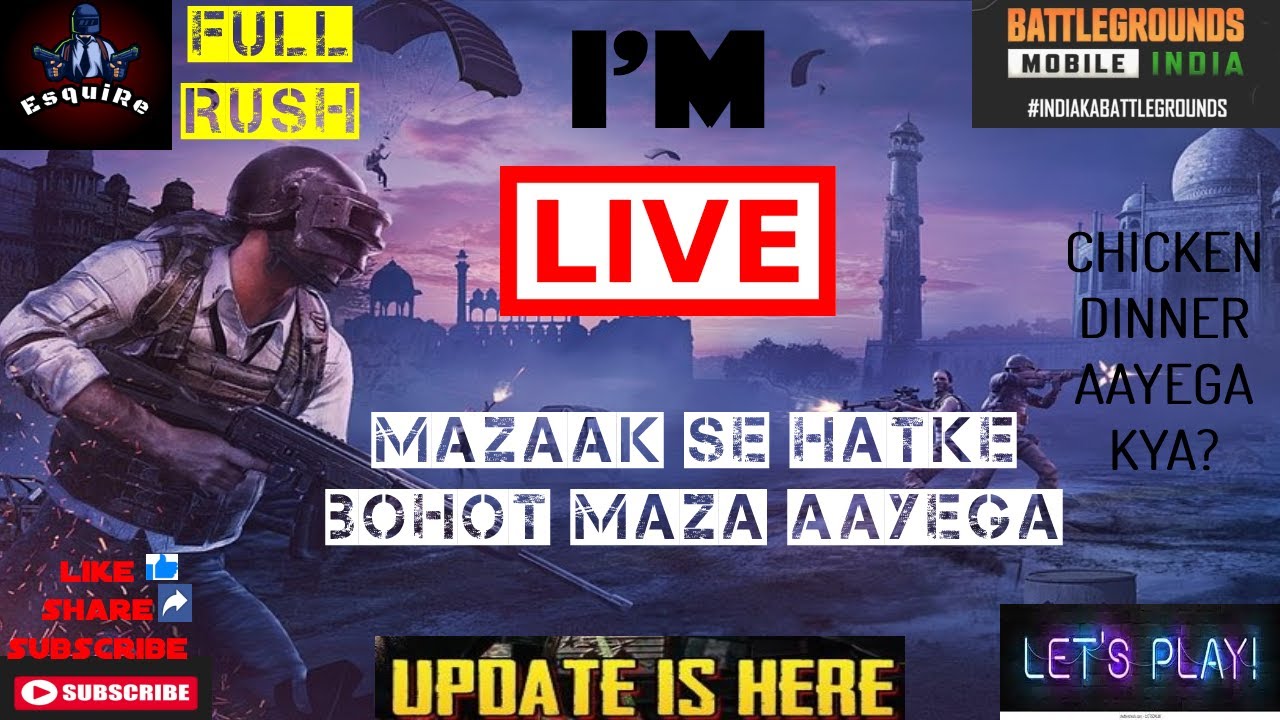 My first BGMI stream night ️ - YouTube