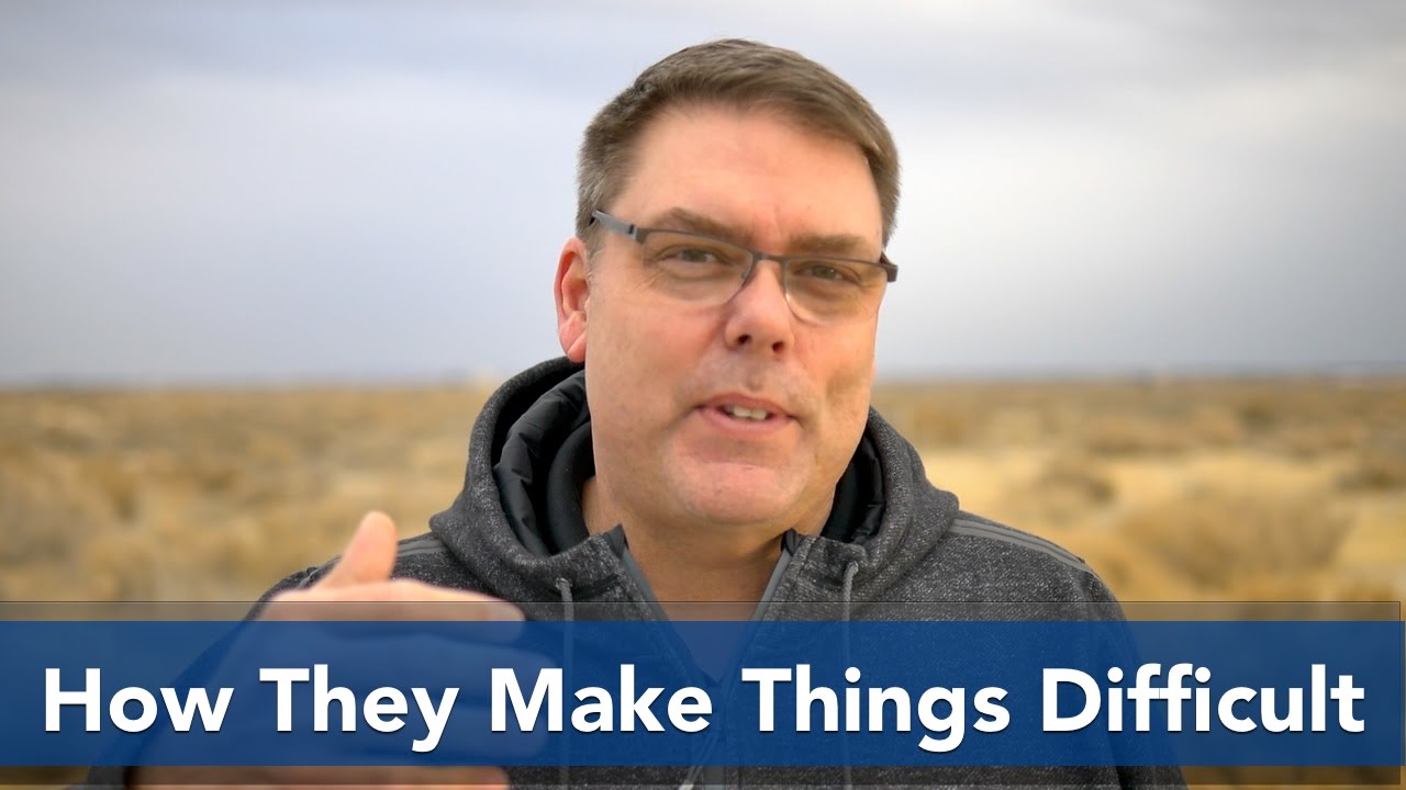 How They Make Things Difficult - YouTube