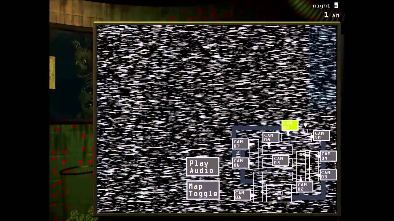 GLITCH: Five Nights at Freddy's 3 ~Spring Trap in Three Places at Once ...