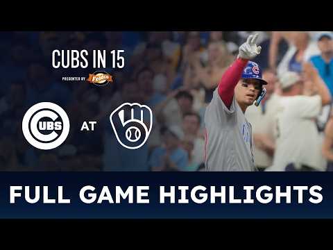 Chicago Cubs vs. Milwaukee Brewers | MLB Highlights (6/28/2026)