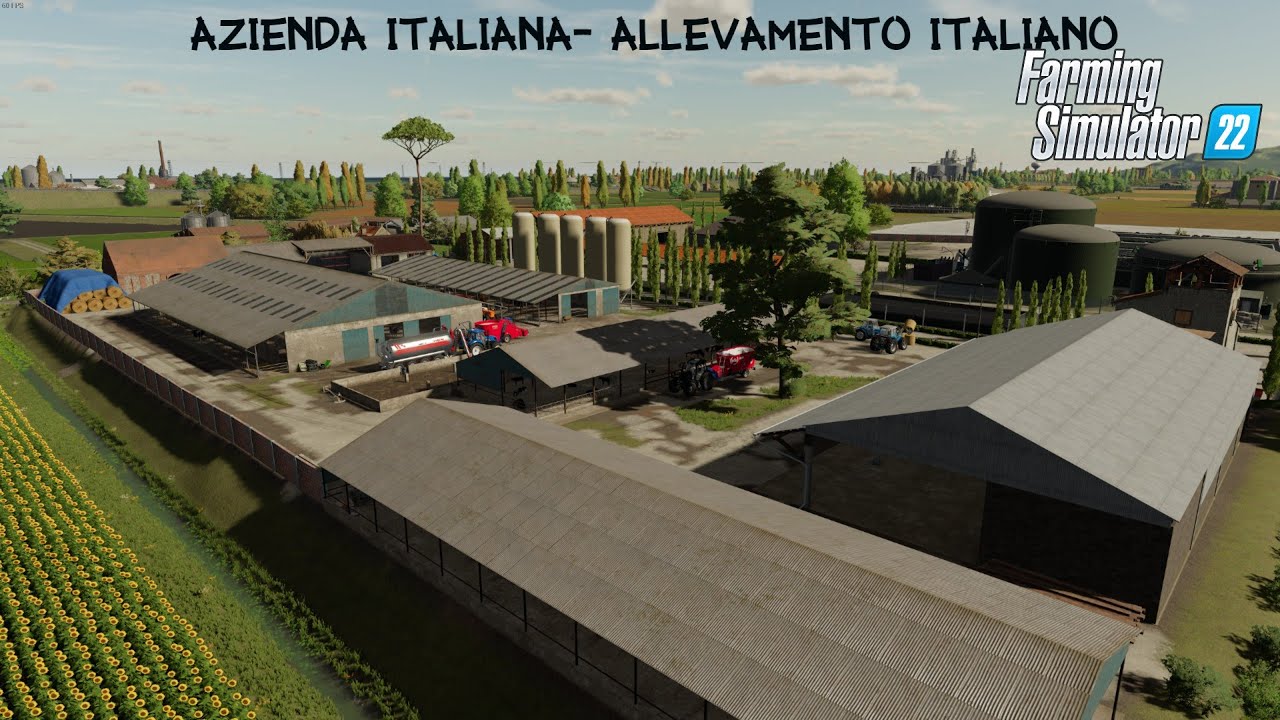 BUILD FS22| AZIENDA AGRICOLA ITALIANA - ALLEVAMENTI ITALIANI DA 360 ...
