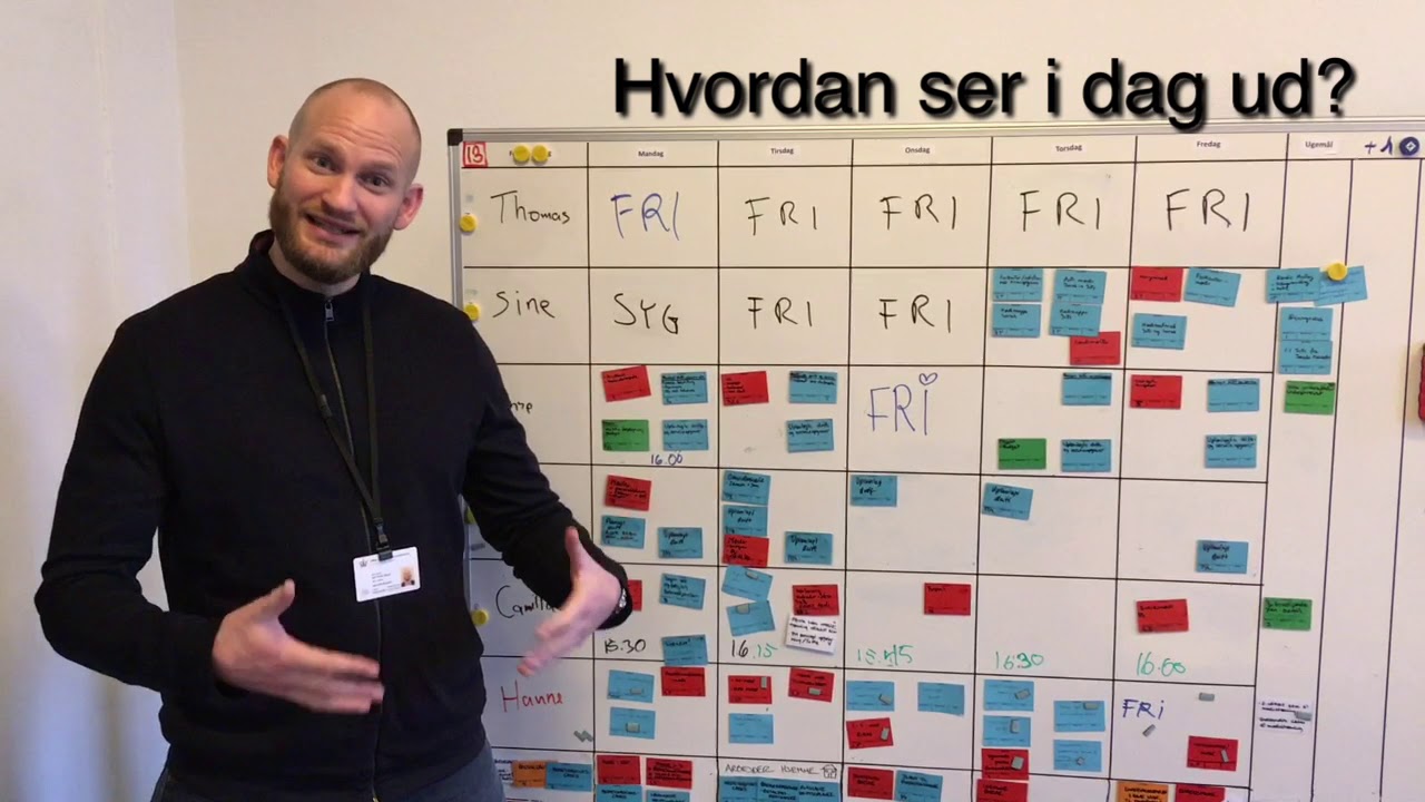 LEAN tavler i Landbrugsstyrelsen - YouTube