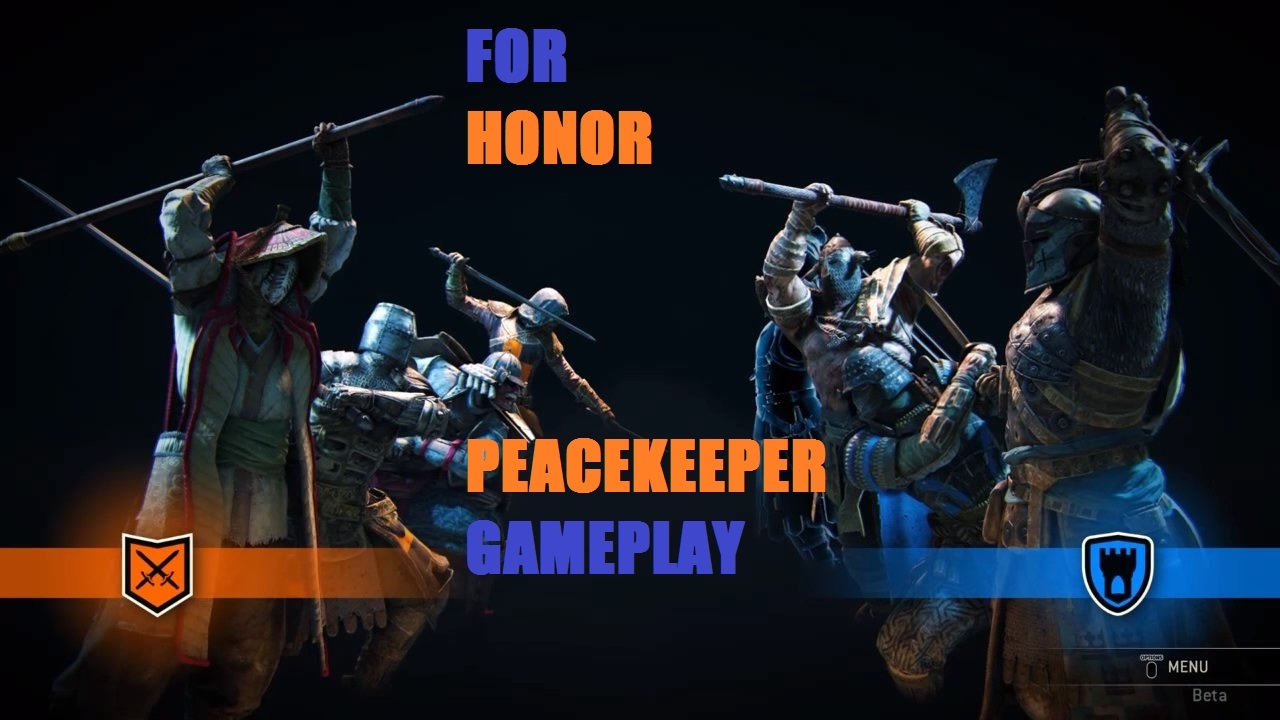 For Honor New Character Peacekeeper Gameplay - YouTube
