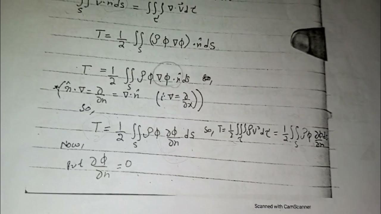 lecture no 11 part 1 fluid mechanics 2 uniqueness theorems relating ...