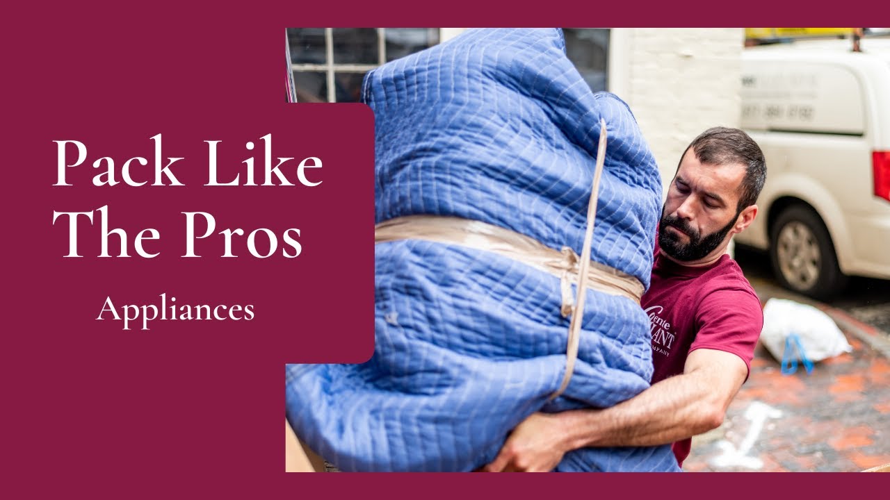 How to Pack Appliances - Pack Like The Pros™ - YouTube
