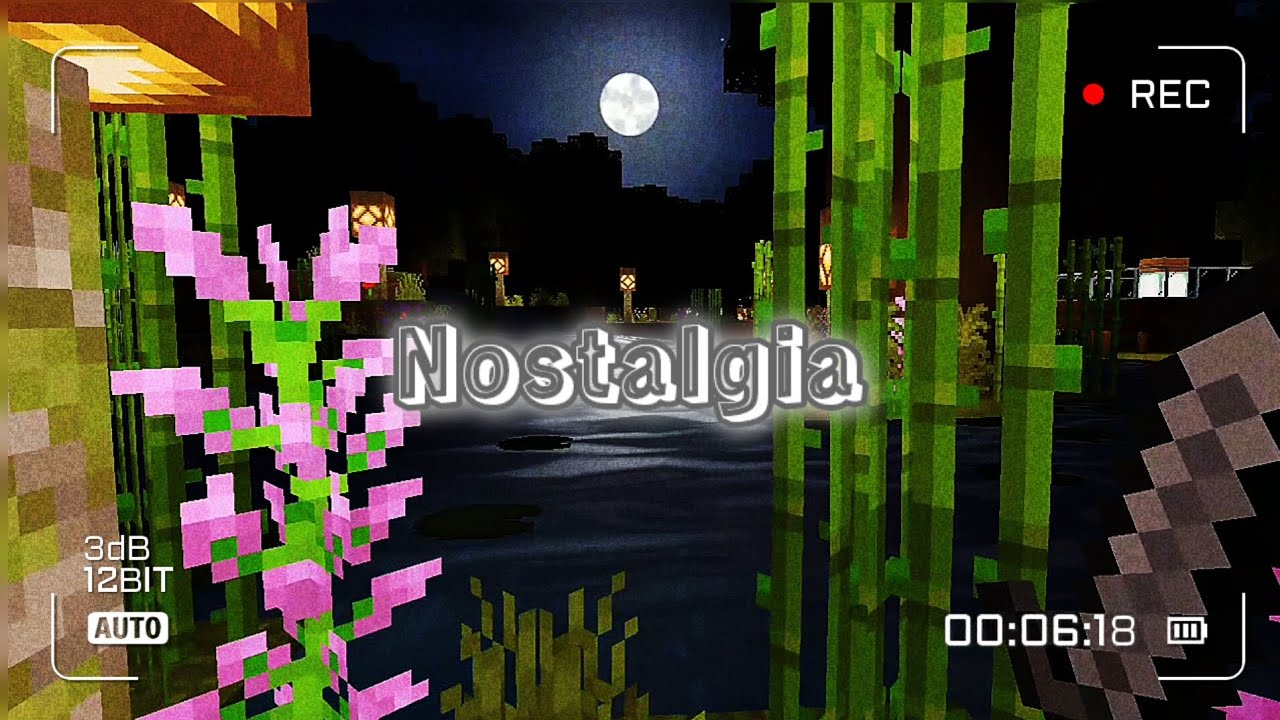 La nostalgia en MINECRAFT | #nostalgia - YouTube