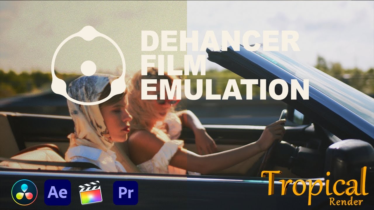 Dehancer Pro el mejor plugin para emulación de película en Davinci resolve Premiere after final ...