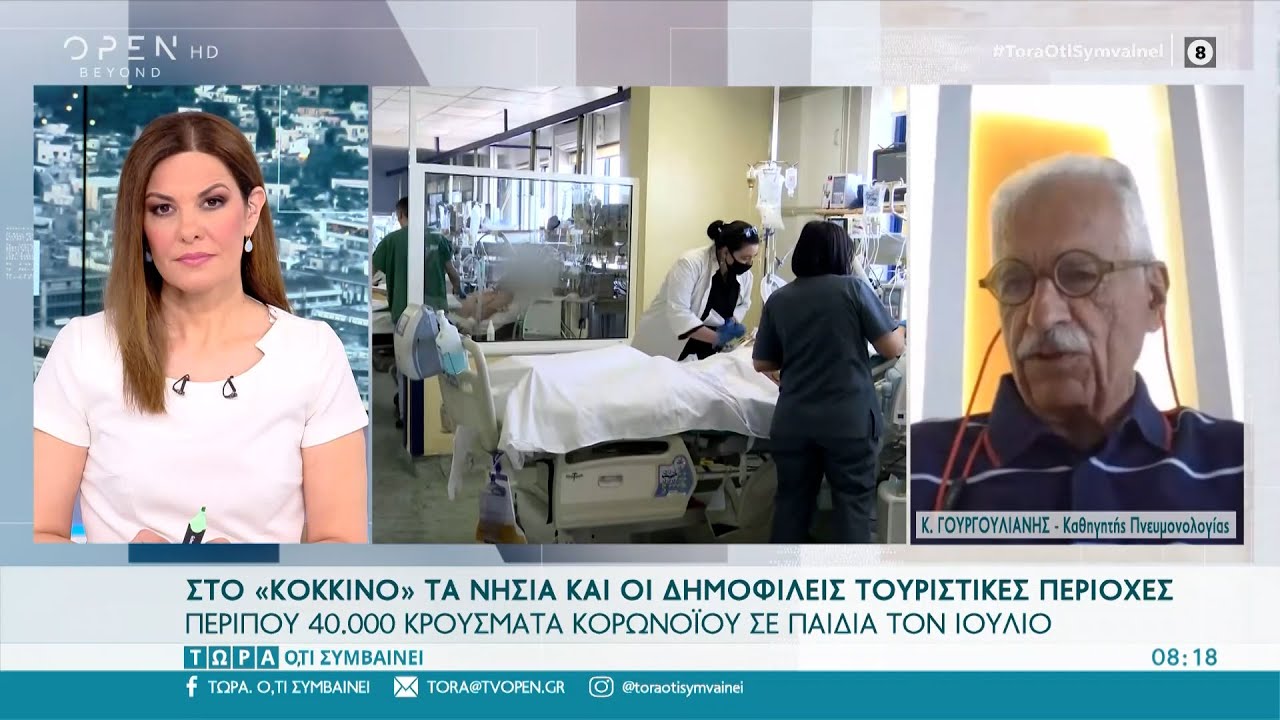 Κ. Γουργουλιάνης, καθηγητής Πνευμονολογίας για τα κρούσματα κορωνοϊού ...