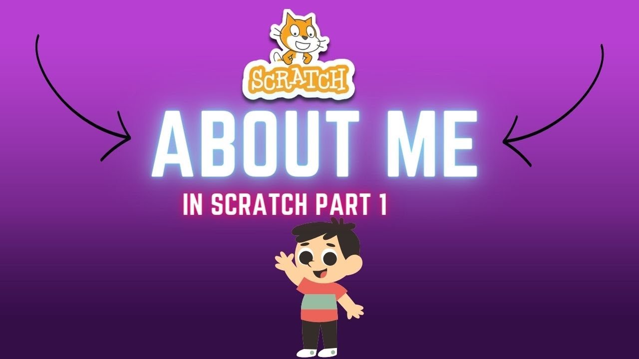 how to make about me project in scratch - YouTube
