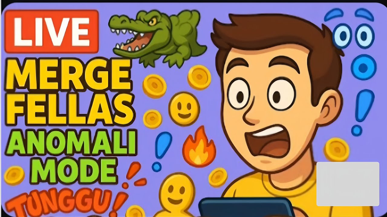 I playing a cool and funny game anomaly (merge fellas) - YouTube