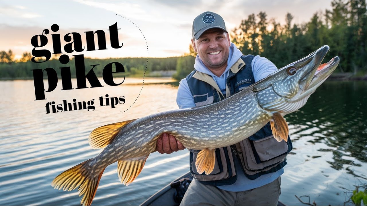 Giant Pike Fishing Tips | Big Northern Pike Fishing - YouTube