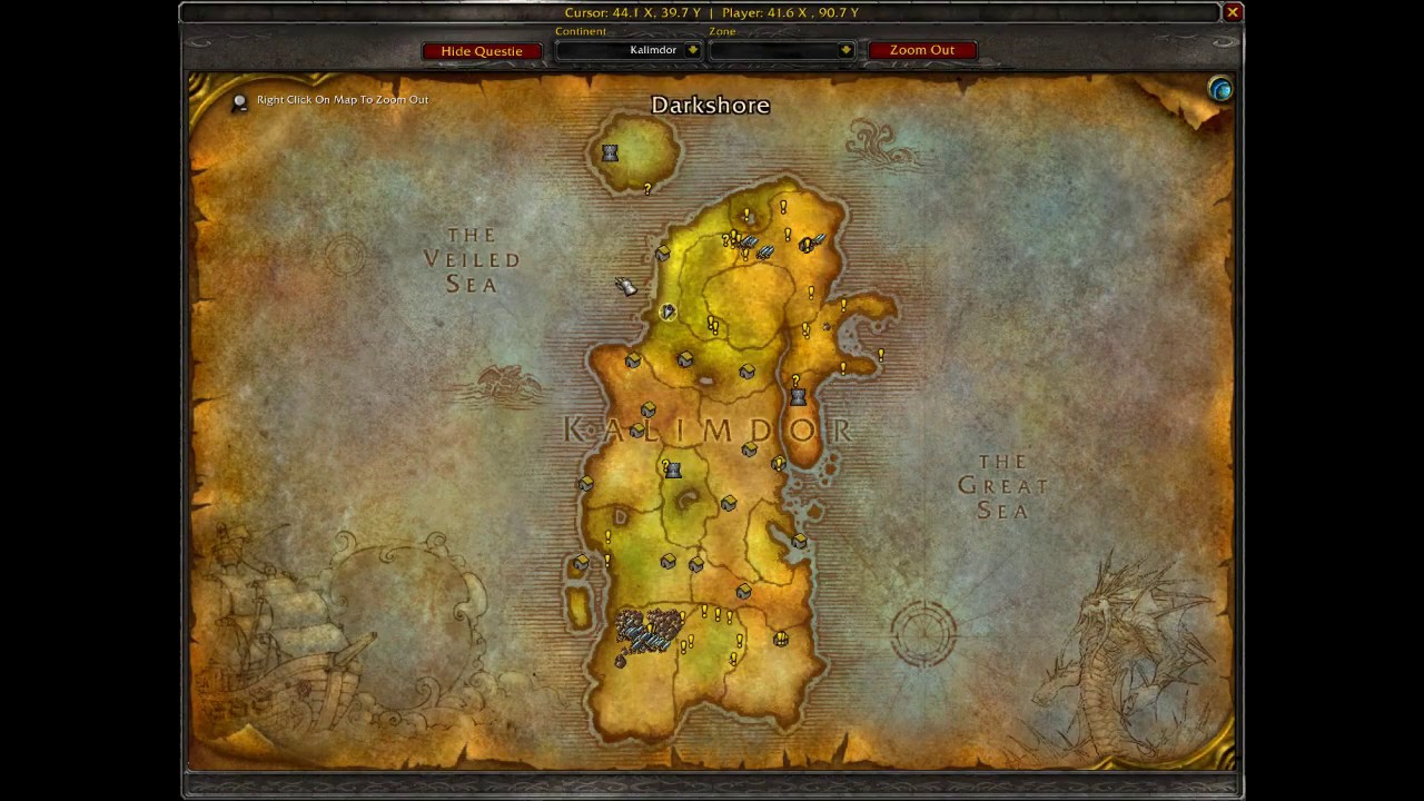 Flickering flames in Kalimdor : Flame of Darkshore - YouTube