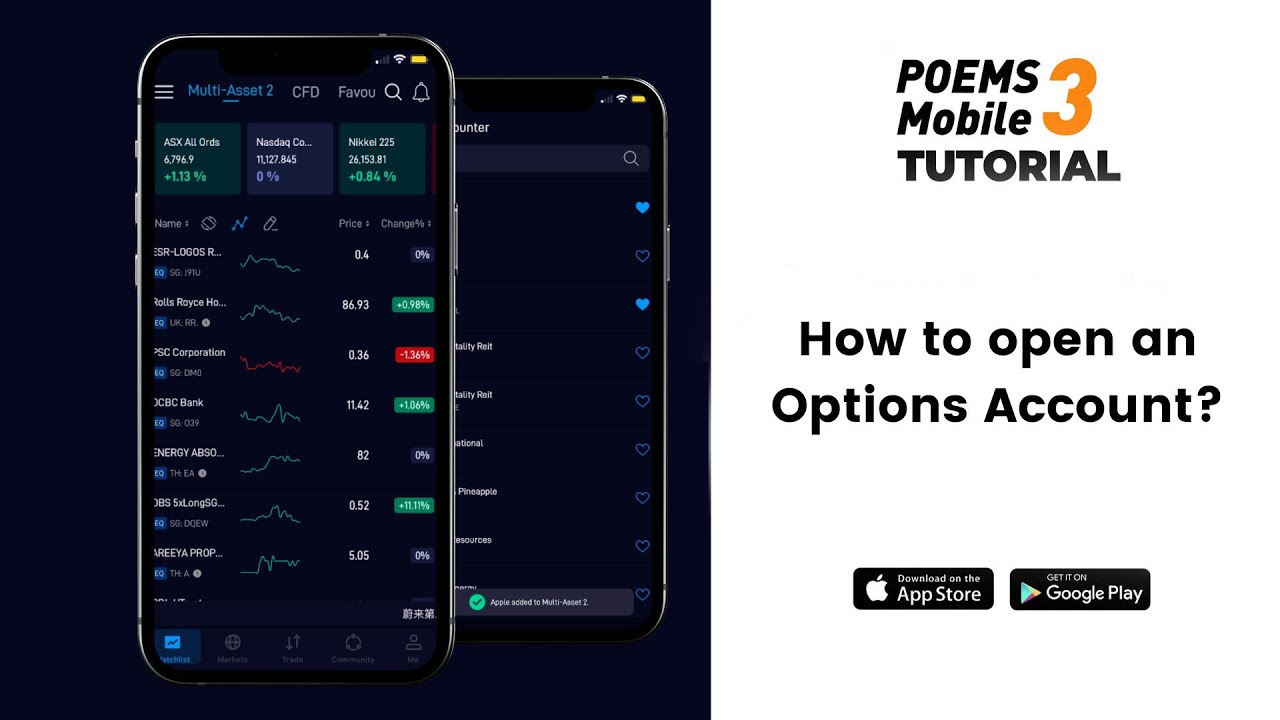 How to open an Options Account? - YouTube