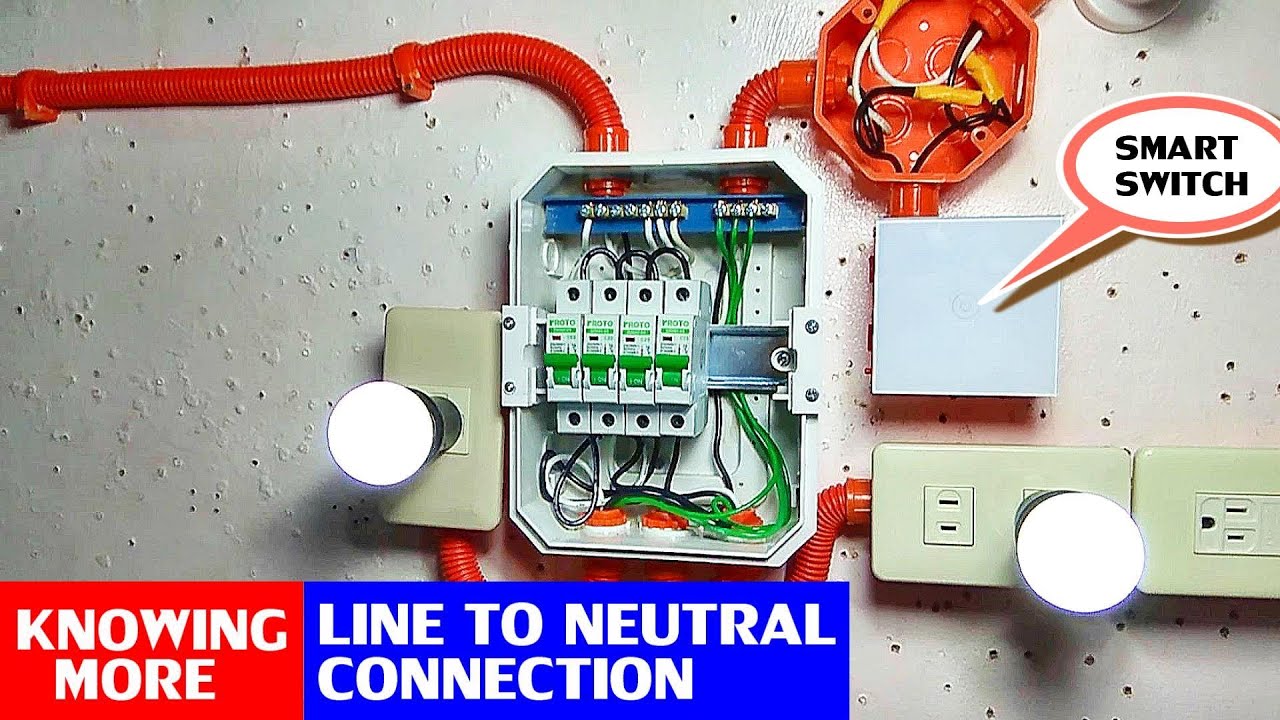 PAANO MAG INSTALL NG LINE TO NEUTRAL, LINE TO GROUND SA SINGLE POLE MCB ...
