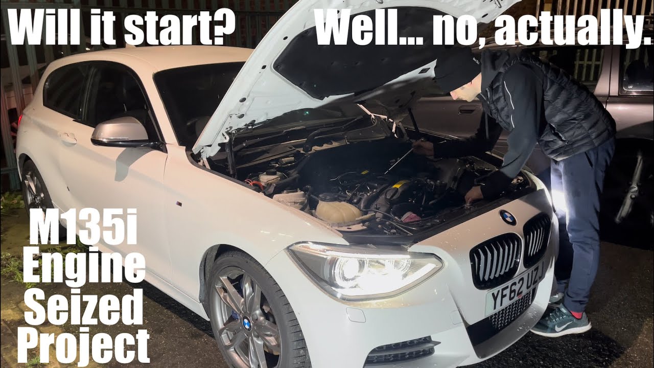 BMW M135i Engine Refit and First Start - More Issues - New Turbo - N55 ...