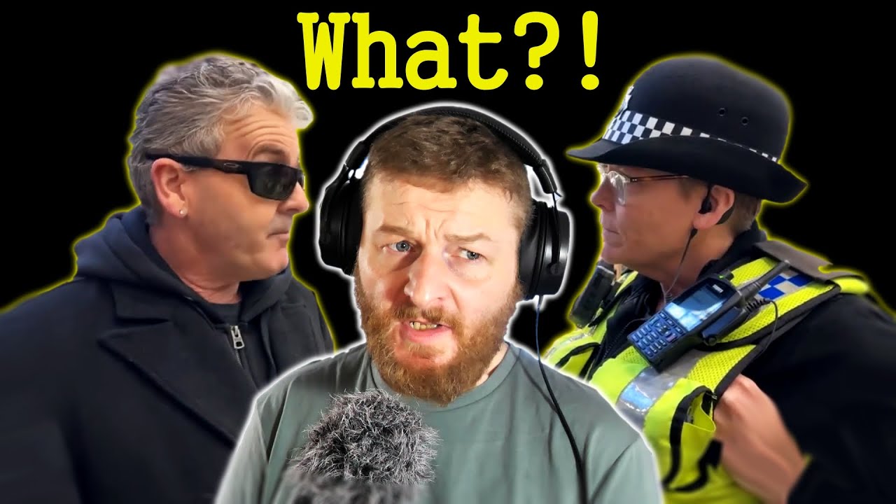 CAUGHT on camera: CCP Call POLICE on UK Street Performer! - YouTube