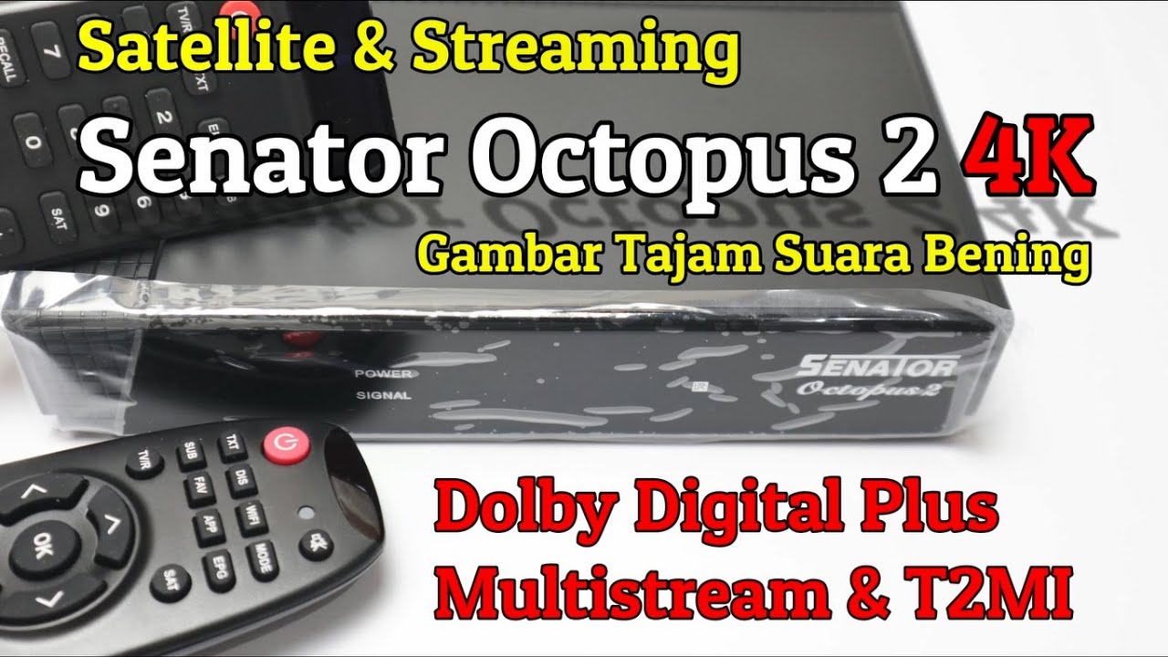 Review Lengkap Senator Octopus 2 4K Gambar Tajam Fitur Berbeda Dengan ...