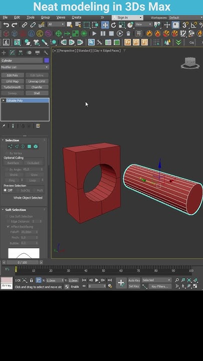 Precise Centering in 3Ds Max: Snapping vs. Aligning #shorts #3dsmax - YouTube