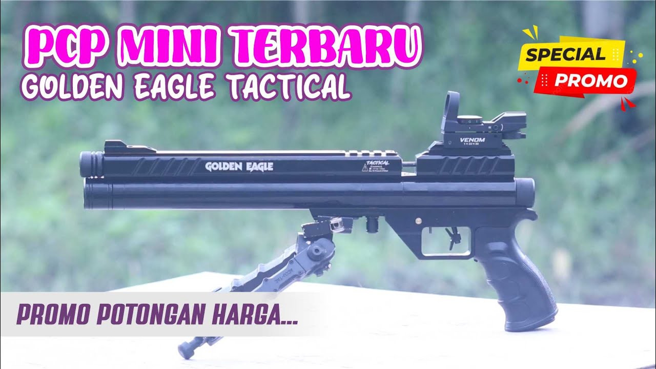 PCP BIGGAME MINI TERBARU SENAPAN PCP MINI GOLDEN EAGLE | PROMO PCP ...